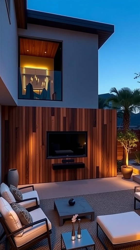 30 Backyard TV Ideas to Turn Your Patio into an Outdoor Entertainment ...