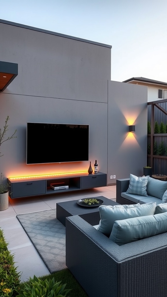 30 Backyard TV Ideas to Turn Your Patio into an Outdoor Entertainment ...