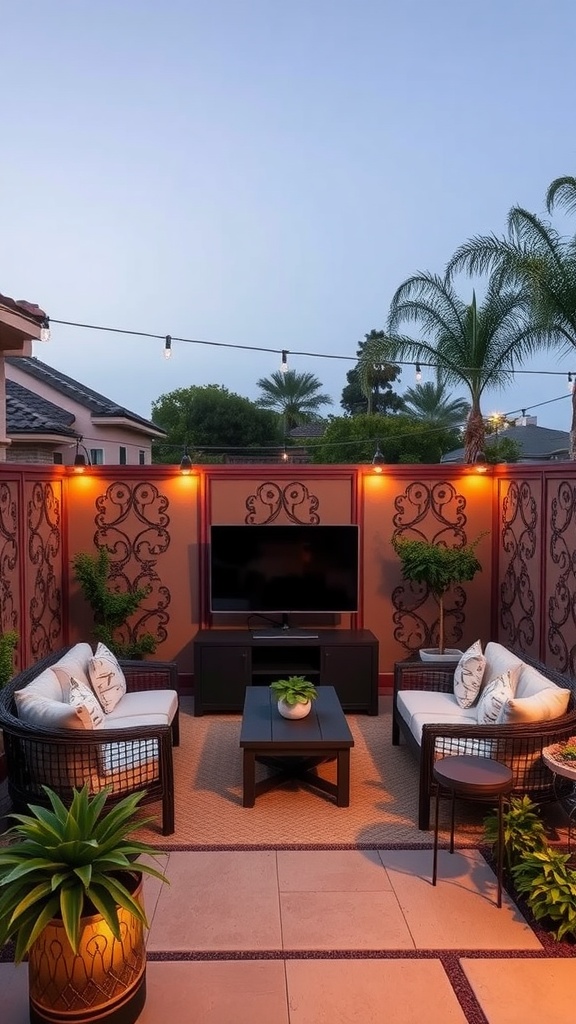 30 Backyard TV Ideas to Turn Your Patio into an Outdoor Entertainment ...