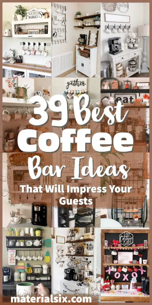 39+ Best Coffee Bar Ideas & Stations For All Coffee Lovers