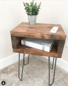 38 Amazing DIY Side Tables To Decorate Your Home (With Plans)