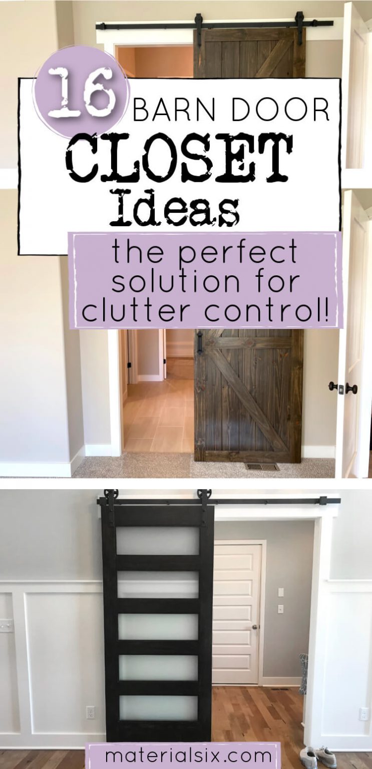 16 Inspiring Barn Door Closet Ideas
