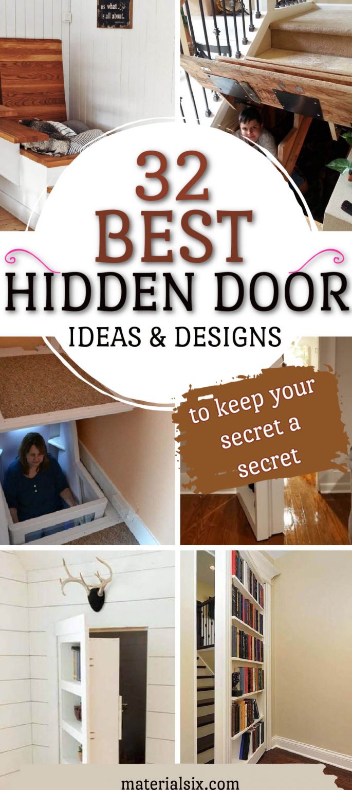 32 Best Hidden Door Ideas & Designs to Keep Your Secret a Secret