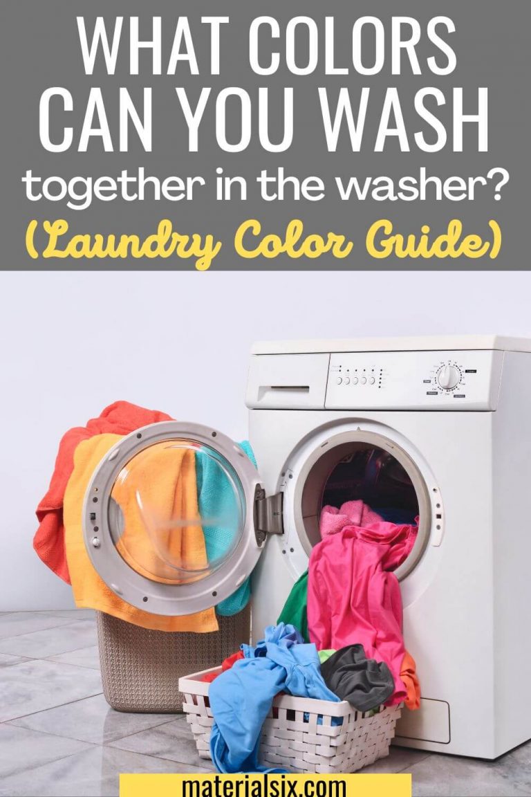 What Colors Can You Wash Together? Laundry Color Guide
