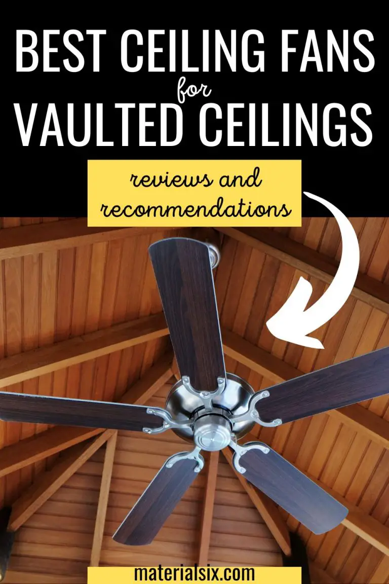 5 Best Ceiling Fans for Vaulted Ceilings (Recommendations)