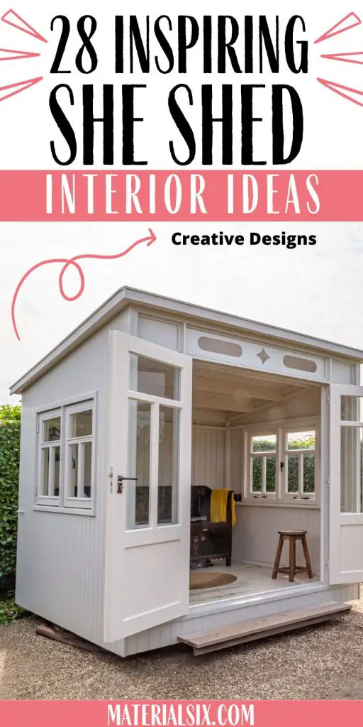 28 Inspiring She Shed Interior Ideas (Creative Designs)