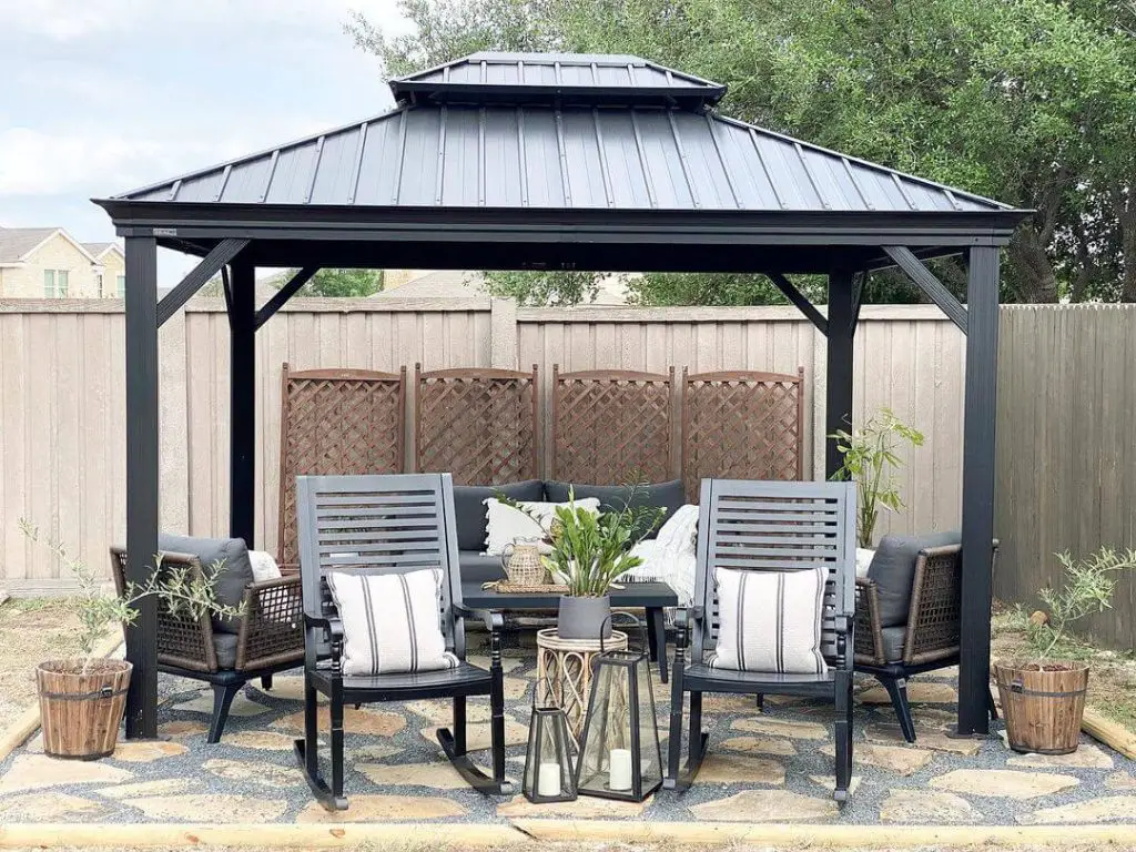 40 Inspiring Backyard Gazebo Design Ideas - MaterialSix