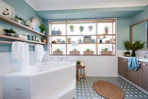 20 Stylish Bathroom Window Treatment Ideas - MaterialSix