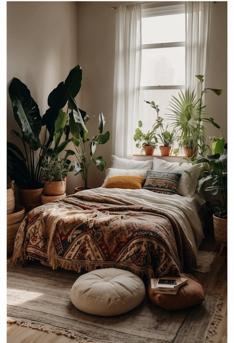 20 Super Cozy Boho Style Bedroom Ideas for a Relaxing Retreat