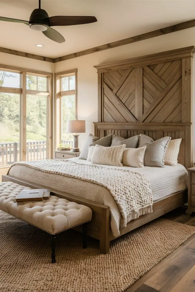 45 Creative Farmhouse Bedroom Ideas for a Charming Space