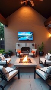 30 Backyard TV Ideas to Turn Your Patio into an Outdoor Entertainment ...