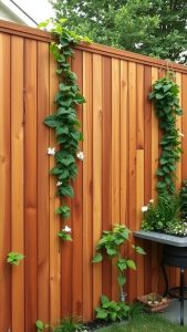 30 Creative & Affordable Privacy Fence Ideas For Every Backyard ...