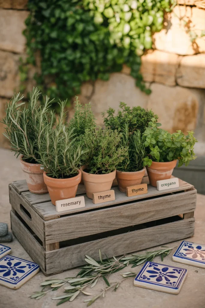 20 Creative Mini Herb Garden Ideas for Indoors & Outdoors - MaterialSix