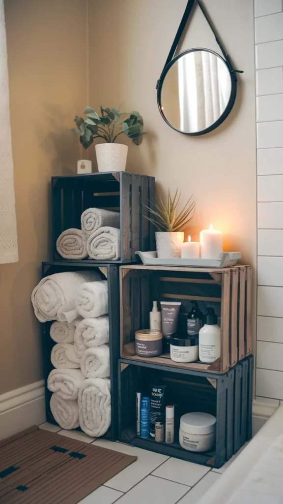 40 Brilliant Small Bathroom Storage Ideas to Maximize Every Inch - MaterialSix