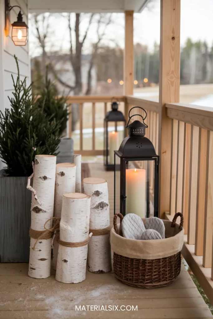 30 Winter Front Porch Decor Ideas for a Cozy Post-Christmas Refresh ...