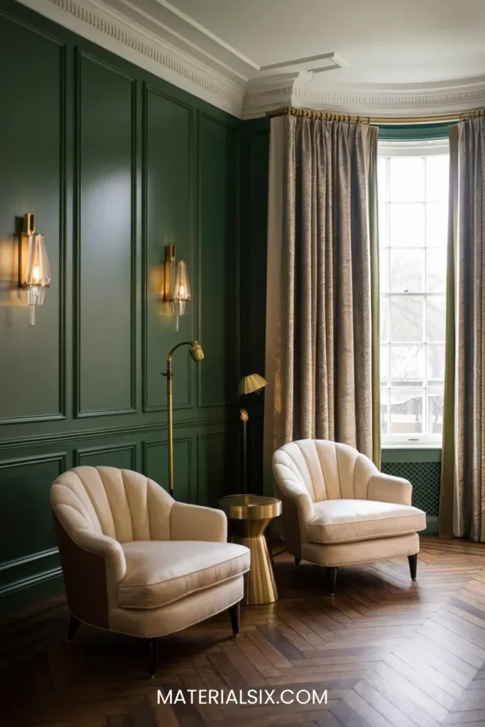 35 Stunning Dark Green Living Room Ideas for a Bold and Cozy Space ...