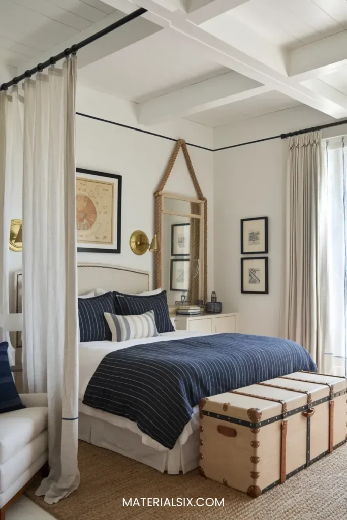 40 Stunning Coastal Bedroom Ideas to Bring the Beach Home - MaterialSix