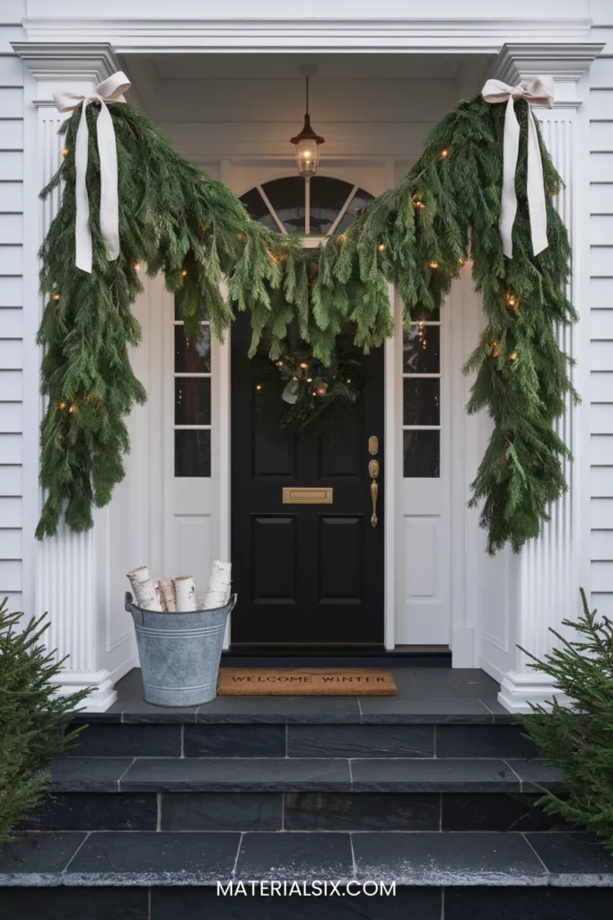 30 Winter Front Porch Decor Ideas for a Cozy Post-Christmas Refresh ...