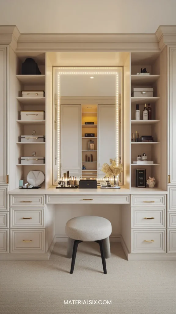 30 Modern Luxury Vanity Ideas for Bedrooms That Elevate Your Space ...