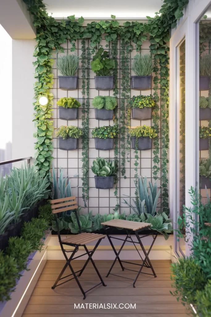 40 Small Balcony Design Ideas That Maximize Style and Space - MaterialSix