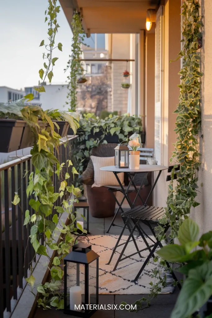 40 Small Balcony Design Ideas That Maximize Style and Space - MaterialSix