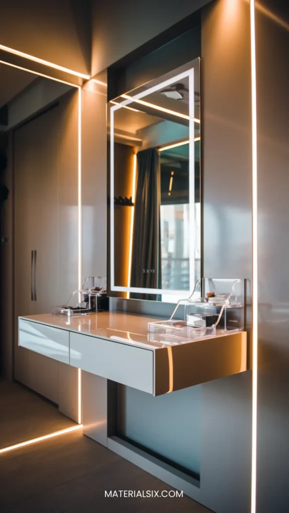 30 Modern Luxury Vanity Ideas for Bedrooms That Elevate Your Space ...