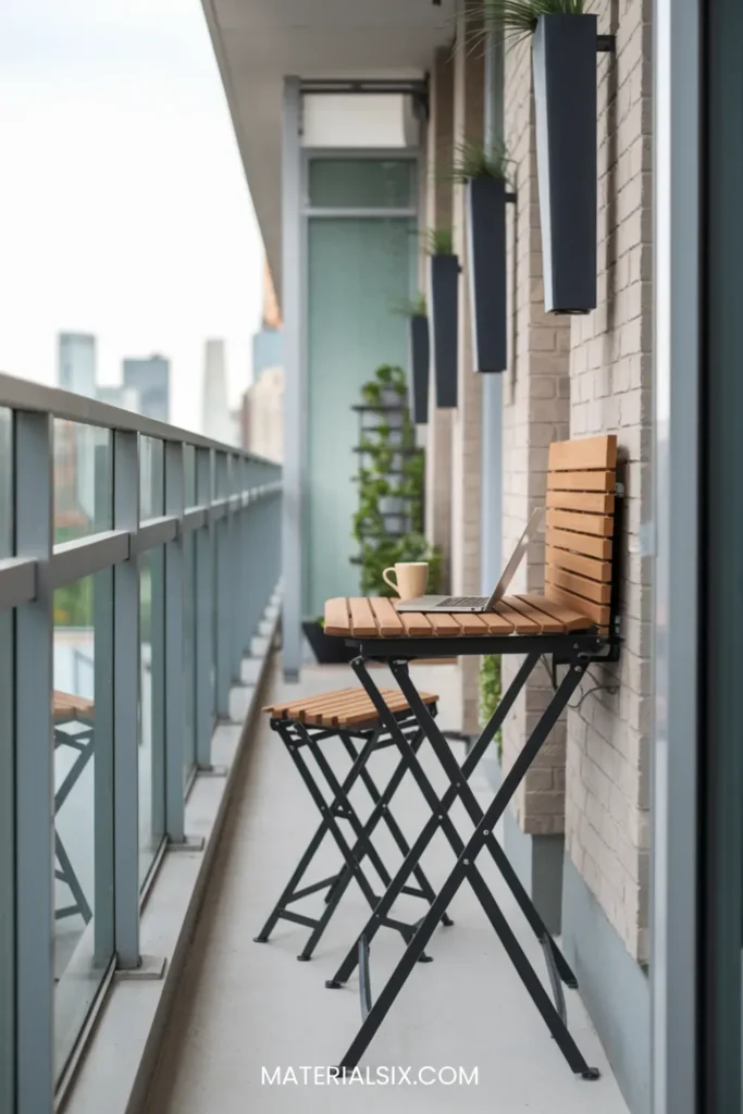 40 Small Balcony Design Ideas That Maximize Style and Space - MaterialSix