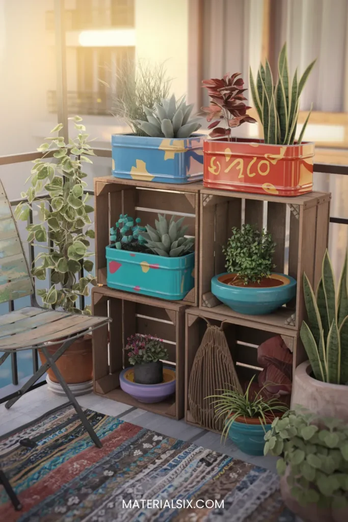40 Small Balcony Design Ideas That Maximize Style and Space - MaterialSix