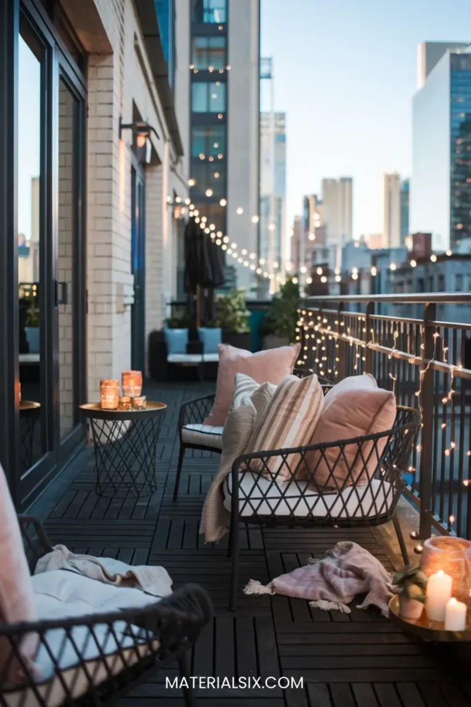 40 Small Balcony Design Ideas That Maximize Style and Space - MaterialSix