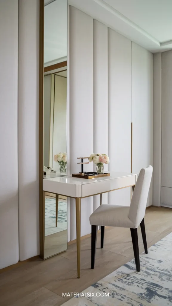 30 Modern Luxury Vanity Ideas for Bedrooms That Elevate Your Space ...