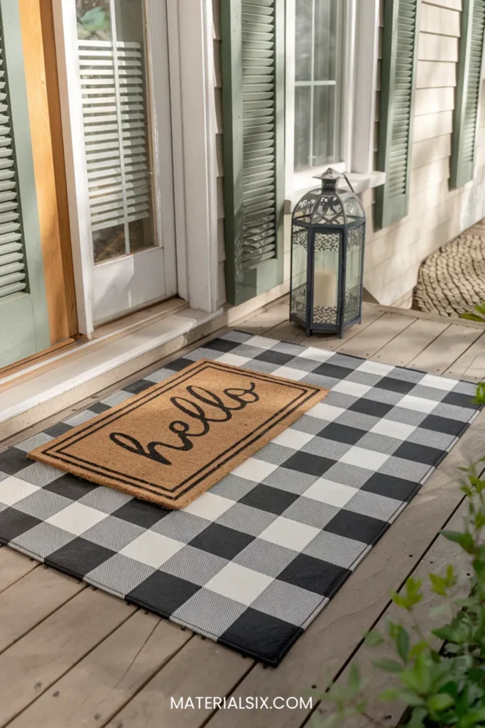 20 Easy & Affordable Updates For Your Front Porch - MaterialSix