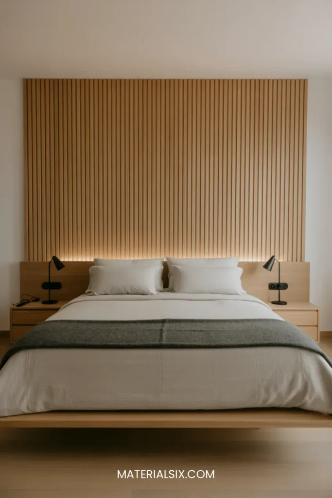 21 Renter-Friendly Bedroom Accent Wall Ideas Behind the Bed