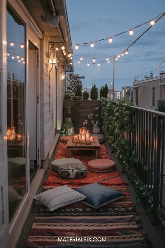 40 Small Balcony Design Ideas That Maximize Style and Space - MaterialSix