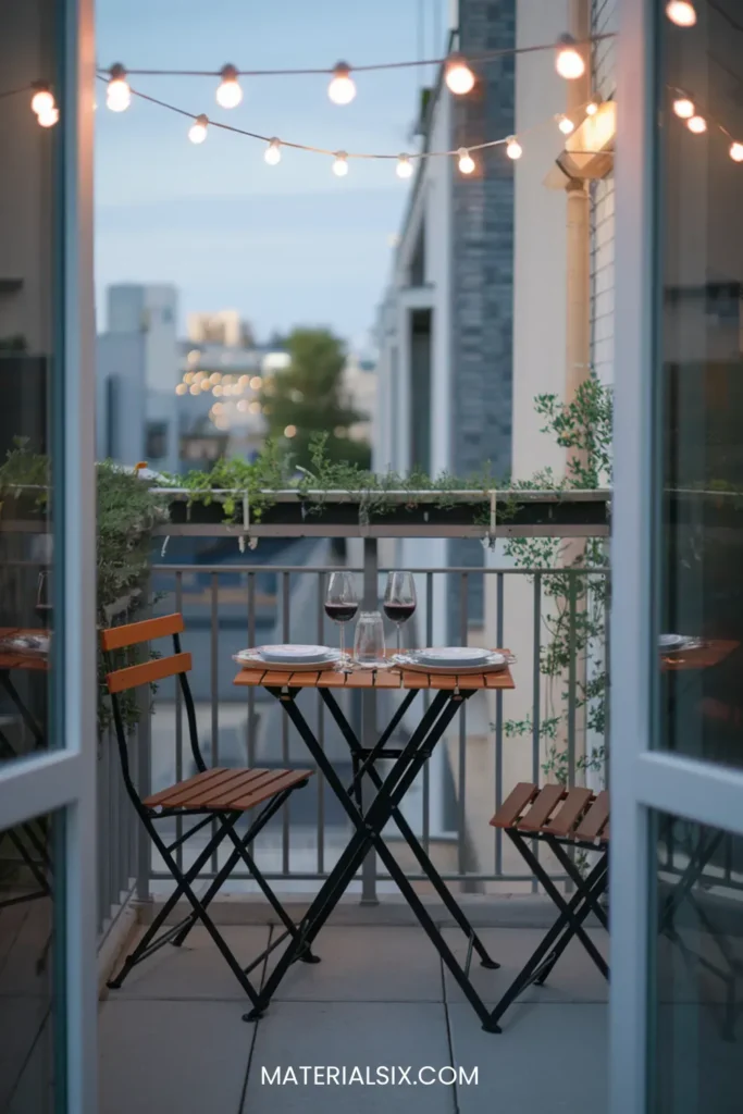 40 Small Balcony Design Ideas That Maximize Style and Space - MaterialSix
