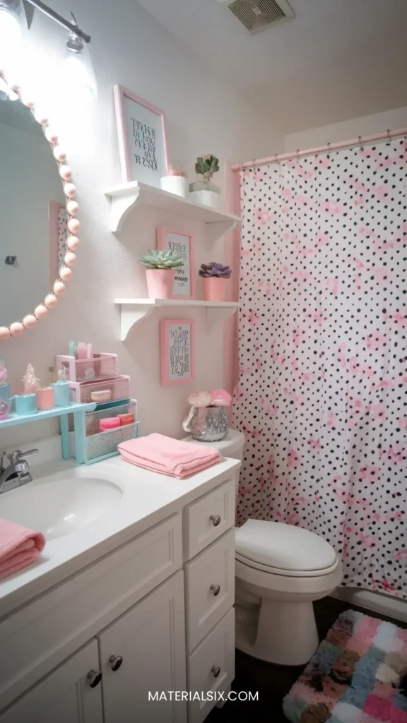 50 Stunning Girly Bathroom Designs That Feel Cute and Chic - MaterialSix