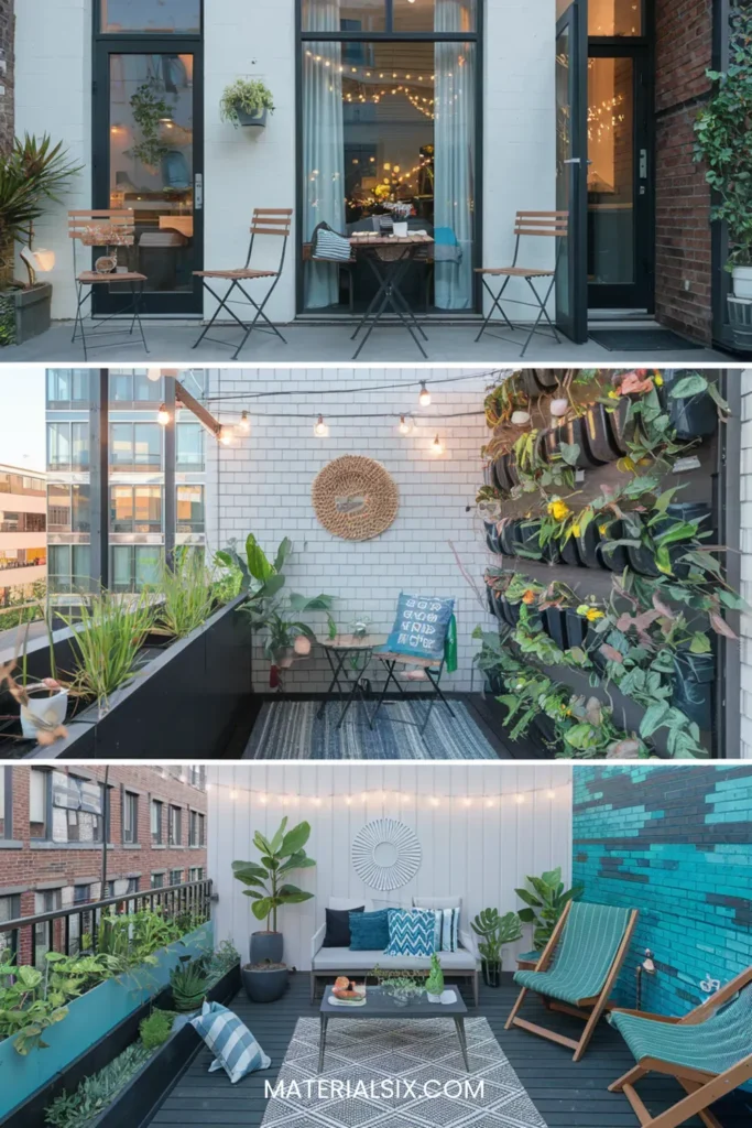 40 Small Balcony Design Ideas That Maximize Style and Space - MaterialSix