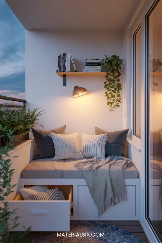 40 Small Balcony Design Ideas That Maximize Style and Space - MaterialSix