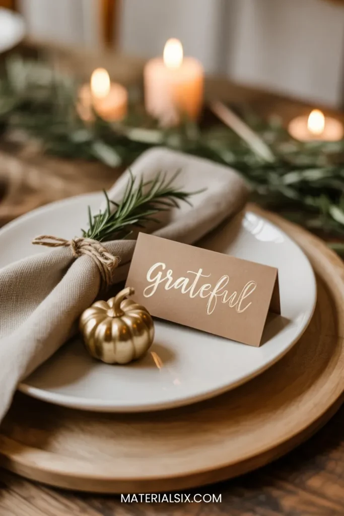 20 Stunning Thanksgiving Table Settings You’ll Want to Copy - MaterialSix