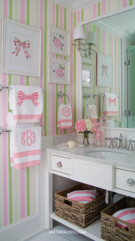 50 Stunning Girly Bathroom Designs That Feel Cute and Chic - MaterialSix