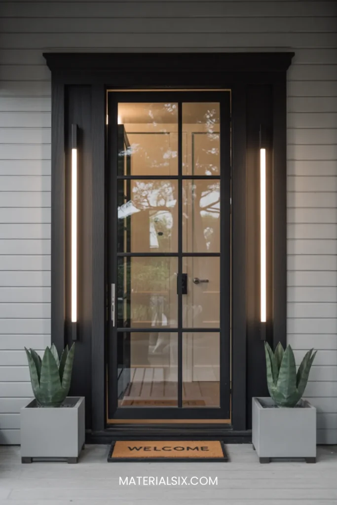 20 Modern Small Front Porch Designs with Stylish Charm - MaterialSix
