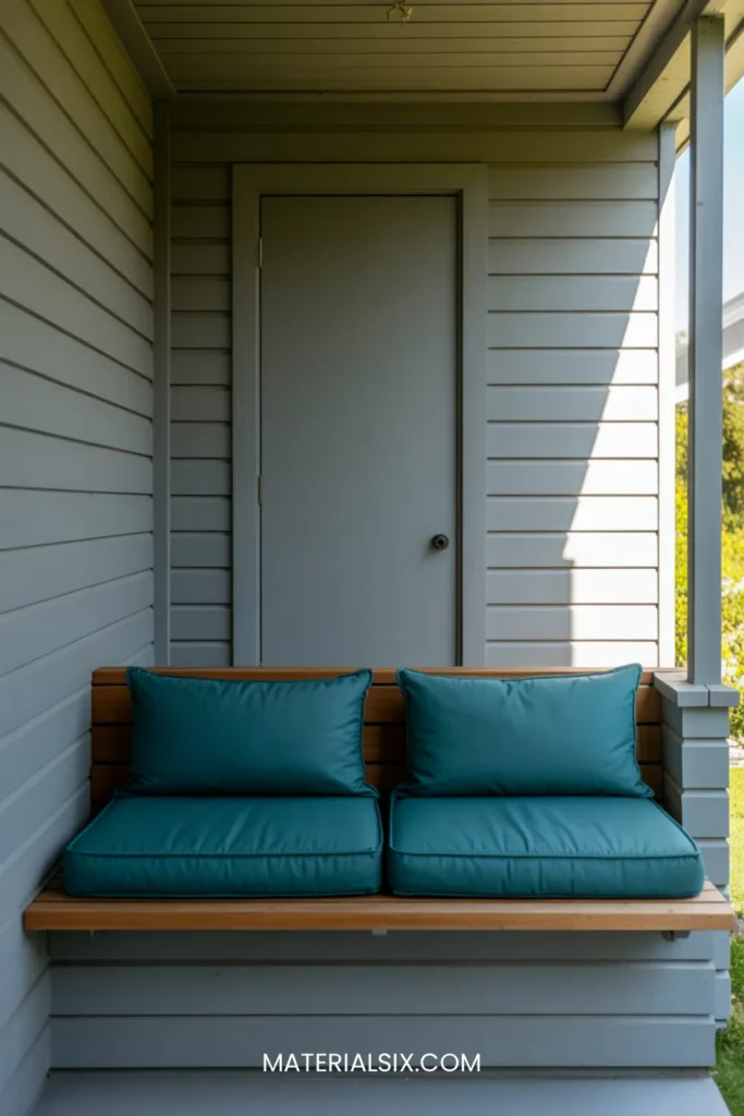 20 Modern Small Front Porch Designs with Stylish Charm - MaterialSix