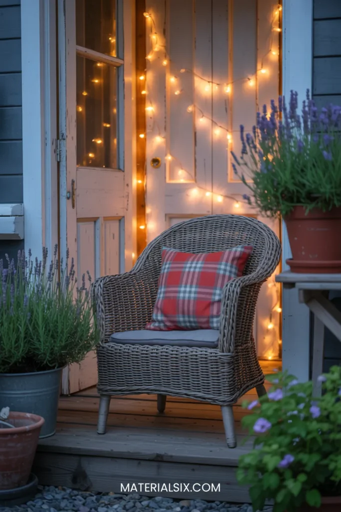 15 Small Front Porch Lighting Ideas for a Welcoming Glow - MaterialSix