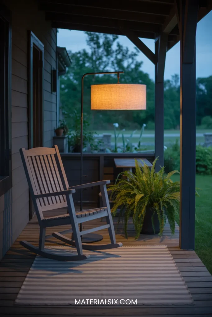 15 Small Front Porch Lighting Ideas for a Welcoming Glow - MaterialSix