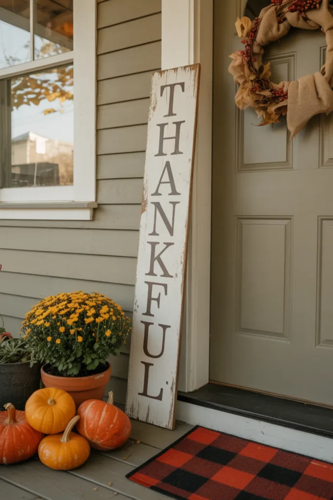 30 Cozy Thanksgiving Porch Decorations to Welcome the Season in Style ...