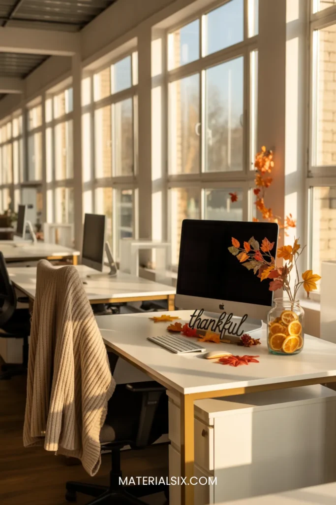 21 Creative Thanksgiving Office Decoration Ideas for a Festive ...