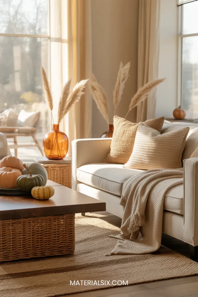 25 Cozy Thanksgiving Living Room Decor Ideas You’ll Fall in Love With ...