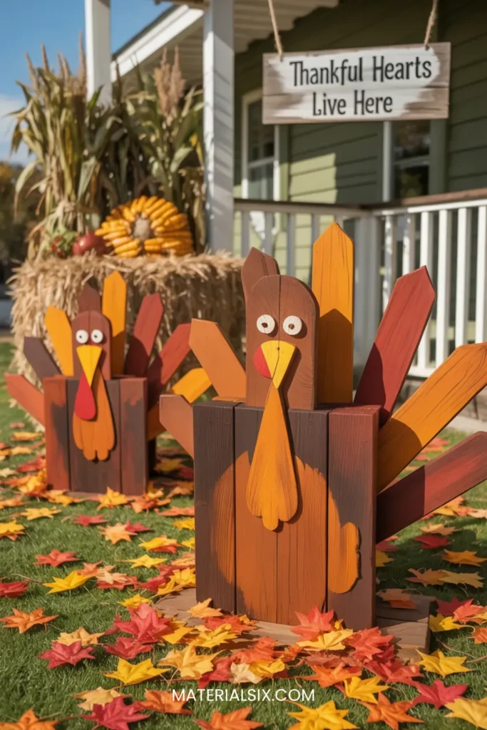 40 Stunning Thanksgiving Yard Decor Ideas for a Festive Home - MaterialSix