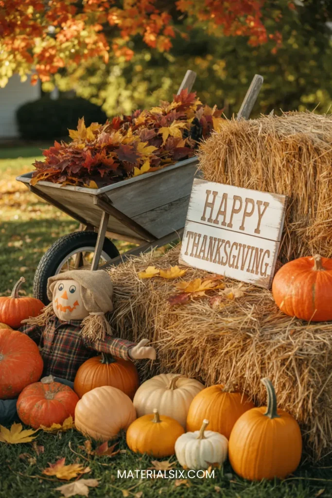 40 Stunning Thanksgiving Yard Decor Ideas for a Festive Home - MaterialSix