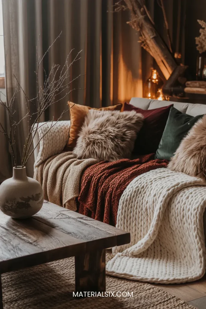 27 Cozy Winter Home Decor Ideas You’ll Want to Try ASAP - MaterialSix