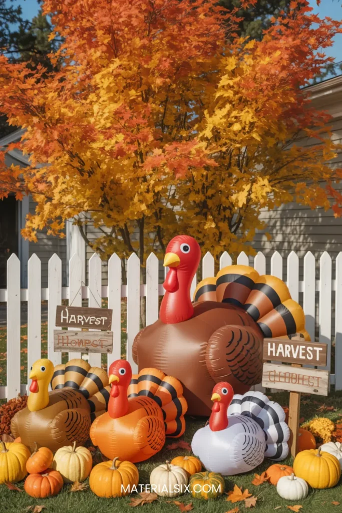 40 Stunning Thanksgiving Yard Decor Ideas for a Festive Home - MaterialSix